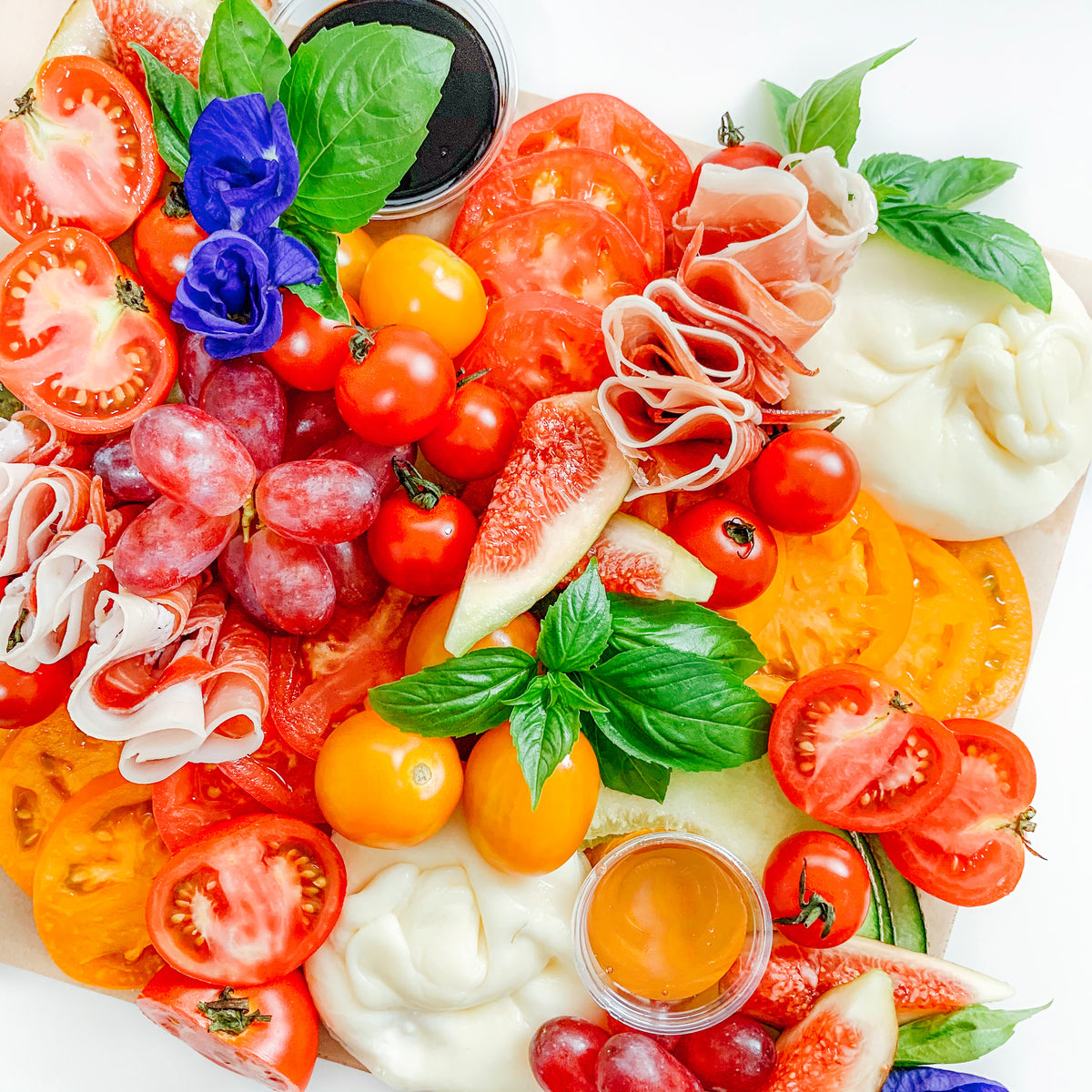 Seasonal Burrata Board – Crudités All Day